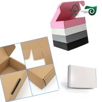 China FSC Two Ply F Flute Corrugated Cardboard Sheets 100g Black Single Face Corrugated Board for sale