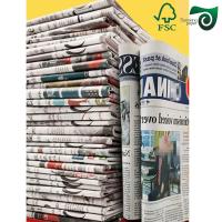 China FSC 60gsm Flexible High Smoothness Newsprint Paper Roll Vegetable Wrapping Newsprint for sale