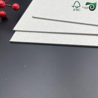 China 1000gsm 1.6mm 70cm 100cm Gray Solid Cardboard For Packaging Boxes for sale