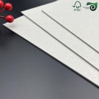 China 2mm 2.5mm Die Cutting Round Corner Grey Chipboard For File Folders for sale