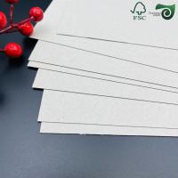 China 1000gsm 1.6mm 70cm 100cm Gray Solid Cardboard For Packaging Boxes for sale