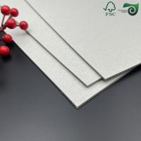 China 1000gsm 1.6mm 70cm 100cm Gray Solid Cardboard For Packaging Boxes for sale