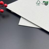 China FSC Certified AAA Grade Recycled Grey Chipboard Uncoated Rigid Paper For Premium Packaging for sale