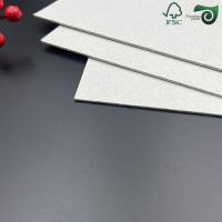 China FSC 3.0mm 1750gsm Grey Chipboard Sheets High Stiffness Book Binding Board For Photo Frame Backing for sale