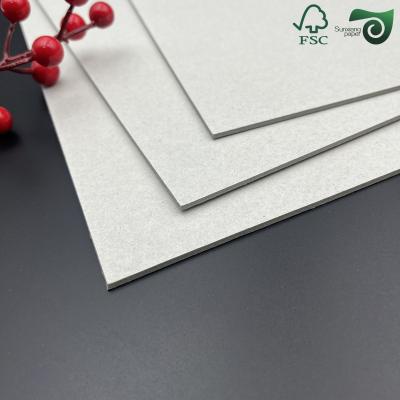 China FSC Certified 1200gsm Uncoated Book Binding Board For Photo Frames  Recycled Pulp Material for sale