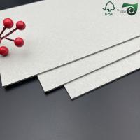 China 2.2mm Moisture Resistant Recycled Grey Chipboard Custom Colored Grey Board For Packaging for sale