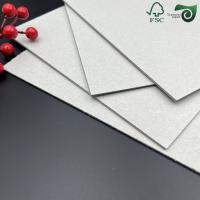 China 1.2mm Smooth Uncoated Grey Chipboard Book Binding Board For Hardcover Book Covers Rigid Gift Boxes for sale
