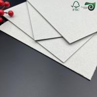 China FSC Certified 3mm 4mm Grey Book Binding Board For Calendar Stands 575mm 770mm High Stiffness for sale