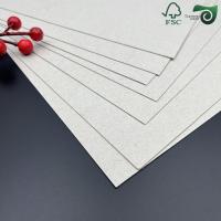 China FSC Certified 250gsm 1500gsm Book Binding Board  Grey Cardboard Paper For Packing Boxes for sale