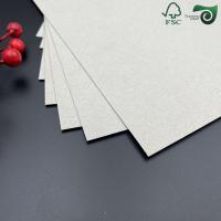 China FSC Certified Laminated Book Binding Board 1mm 1.4mm 2mm 2.5mm Single Side Colored Black Blue Green for sale