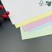 China FSC Certified White Green A4 Carbonless Copy Paper 50gsm 55gsm  CB  CFB  CF for sale