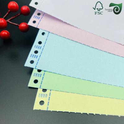 China 48gsm Carbonless Copy Printer Paper Sustainable NCR Paper For Document Printing for sale
