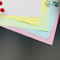 China FSC 50gsm Carbonless Computer Paper  CF CFB CB 64cm 90cm Invoice  Bill Copy Paper for sale