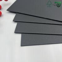 China FSC Certified 230gsm 250gsm Thick Sturdy Black SBS Cardboard For Gift Boxes Wrapping for sale