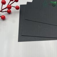 China FSC 300gsm Double Sided Uncoated Black Cardboard Premium Gift Box Packaging Grade for sale