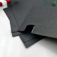 China FSC 150gsm 180gsm Black Card Paper Fold Resistant 70cm 100cm For Shopping Bags for sale