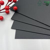 China FSC 1.5mm Black Board Card   Economical Framed Black Card For Photo Album Pages for sale