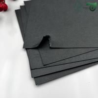 China Premium Double Sided Deep Black Matte Cardstock 80gsm 450gsm For Photo Album Backing Paper for sale