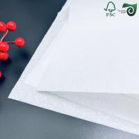 China 28gsm 24gsm Food Grade White Straw Wrapping Paper 30mm 44mm Width FSC Certified for sale
