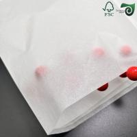 China FSC 30gsm Virgin Wood Pulp Food Grade White Greaseproof Waxed Wrapping Paper for sale