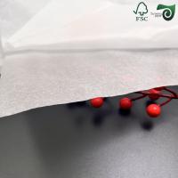 China 28gsm 24gsm Food Grade White Straw Wrapping Paper 30mm 44mm Width FSC Certified for sale