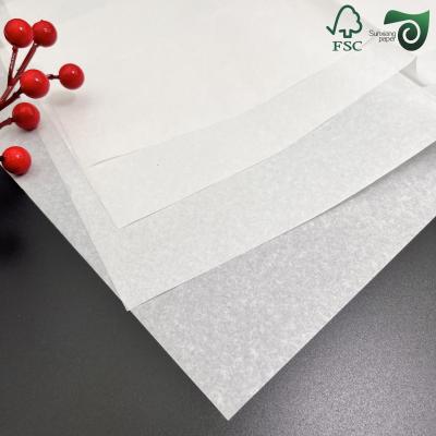 China Food Grade Direct Contact Wrapping Paper Oil Resistant Eco Friendly Coated FSC for sale