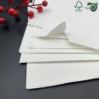 China 250gsm Food Grade White  Kraft Paper One Side Glossy FSC Certified For Food Packing for sale