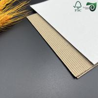 China FSC 1.0mm 4.5mm E Flute Corrugated Cardboard Sheets For Pizza Boxes   Food Packaging for sale