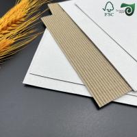 China 1.2m 2 Ply Wide Two Layer Single Face Corrugated Cardboard Rolls Custom Length for sale