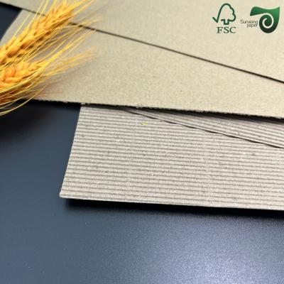 China FSC 1.5mm Corrugated Cardboard Sheets For Consumer Packaging 70cm 100cm E F Flute for sale