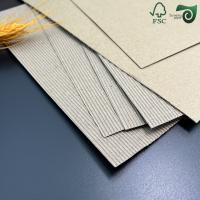 China 1.2m 2 Ply Wide Two Layer Single Face Corrugated Cardboard Rolls Custom Length for sale