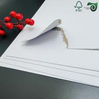 China 350gsm Single Side Coated Duplex Board White Top Grey Back Full Color Printable For Wine Boxes for sale