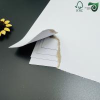 China FSC Certified 450gsm C1S Clay Coated Paper With Grey Back Premium Recycled Packaging Paper for sale