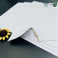 China FSC Certified 2mm Laminated Rigid Paperboard Single White Face For Gift Packaging Boxes for sale