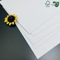 China FSC 135gsm 21 29.7cm Clear Printed Double Sided Gloss Digital C2S Paper Coated Duplex Board for sale