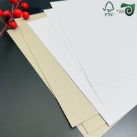 China 70cm 100cm Grade AA Single Side White Coated Duplex Board  250gsm  280gsm 300gsm for sale