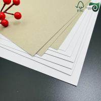 China 70cm 100cm Grade AA Single Side White Coated Duplex Board  250gsm  280gsm 300gsm for sale