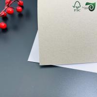 China FSC Certified Coated Duplex Paperboard 300gsm Grey Back White Top For Lightweight Packaging Boxes for sale
