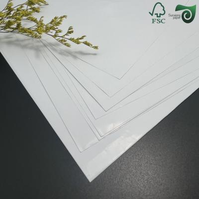 China 80gsm 85gsm 90gsm C1S Litho Coated Couche Paper | Single Side Gloss Art Paper for sale