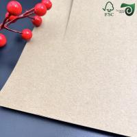China Food Grade High Density White Kraft Paper 250gsm 400gsm For Premium Packaging for sale