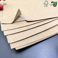 China FSC‑Certified High‑Density Food‑Grade Kraft Paper Sheets 300gsm  For Food Boxes for sale