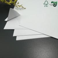China FSC Bright White Uncoated Paperboard 200gsm 350gsm Optimized For Offset Printing for sale