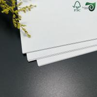 China FSC Bright White Uncoated Paperboard 200gsm 350gsm Optimized For Offset Printing for sale