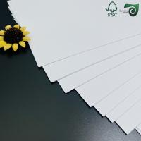 China 2mm FSC Certified White Perfume Absorbent Paper Sheet For Car Air Freshener Printing for sale