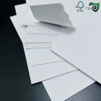 China 2mm FSC Certified White Perfume Absorbent Paper Sheet For Car Air Freshener Printing for sale