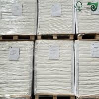 China FSC 40g Food Grade White Greaseproof Paper Bread Wrapping Paper 350mm 600mm Roll for sale