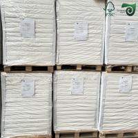 China 80lb 100lb C2S Matte Text Paper Double Side Printable Virgin Pulp Paper For Brochure Printing for sale