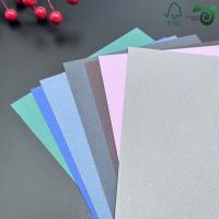 China Two Sides Printable Colored Cardboard Sheets High Stiffness Craft Cardstock OEM for sale