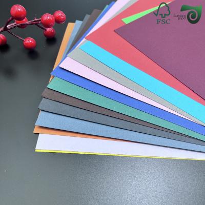 China FSC Circle Offset Uncoated Colored Paper Sheets  C2S Art Board  150g 180g Jumbo Size for sale
