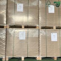 China FSC Certified 400gsm 350gsm Brown Kraft Board For Packaging Box Making for sale